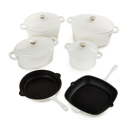 Click here for BergHOFF Neo Cast Iron 10-pc. Cookware Set  One Si... prices