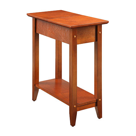Click here for American Heritage Flip-Top Chairside Table  One Si... prices