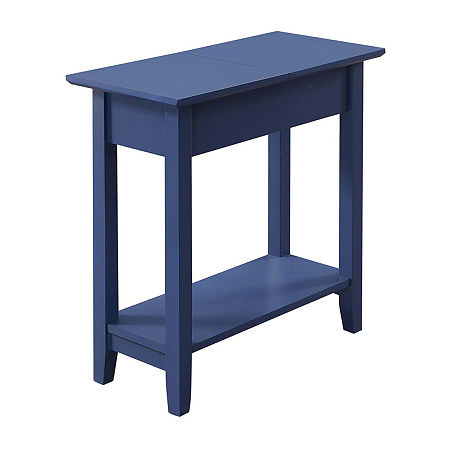 Click here for American Heritage Flip-Top Chairside Table  One Si... prices