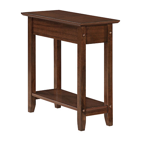 Click here for American Heritage Flip-Top Chairside Table  One Si... prices
