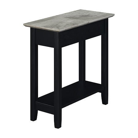 Click here for American Heritage Flip-Top Chairside Table  One Si... prices