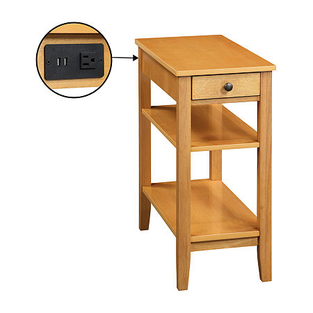 Click here for American Heritage Chairside Table  One Size  Beige prices