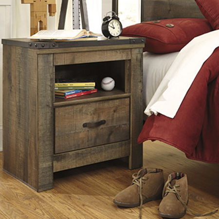 Click here for Signature Design by Ashley Trinell 1-Drawer Night... prices