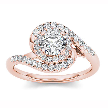 Click here for Womens 1 CT. T.W. Natural White Diamond 14K Gold R... prices