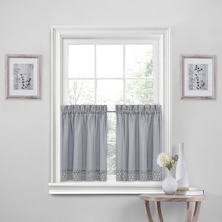 Click here for Regent 2-pc. Rod Pocket Window Tier  One Size  Gra... prices