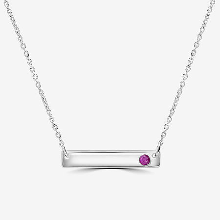 Click here for Silver Treasures Birthday Womens Red Garnet Sterli... prices