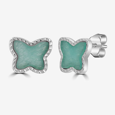 Click here for Silver Treasures Genuine Stone Green Amazonite Ste... prices