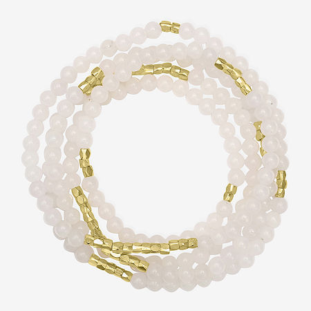 Click here for Silver Reflections Convertible Genuine Stone Beade... prices