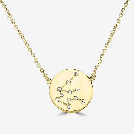 Click here for Sparkle Allure Zodiac Coin Womens Crystal 14K Gold... prices