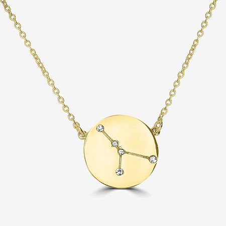 Click here for Sparkle Allure Zodiac Coin Womens Crystal 14K Gold... prices