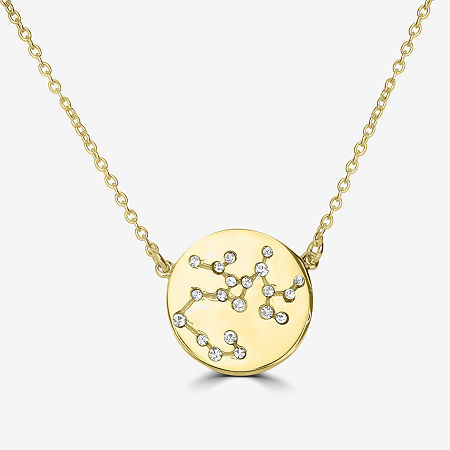 Click here for Sparkle Allure Zodiac Coin Womens Crystal 14K Gold... prices