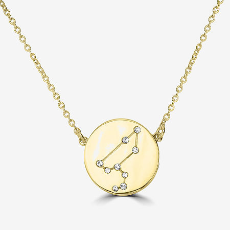 Click here for Sparkle Allure Zodiac Coin Womens Crystal 14K Gold... prices