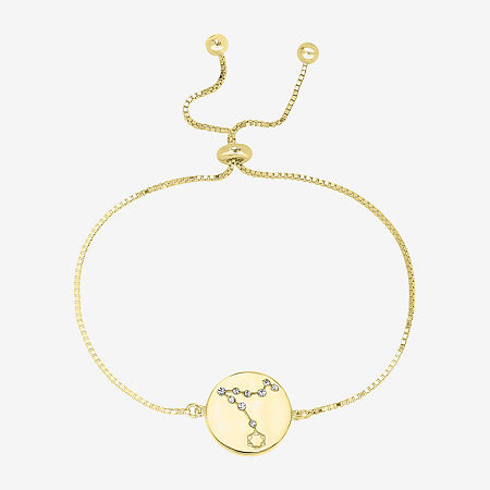 Click here for Sparkle Allure Zodiac Coin Womens Crystal 14K Gold... prices