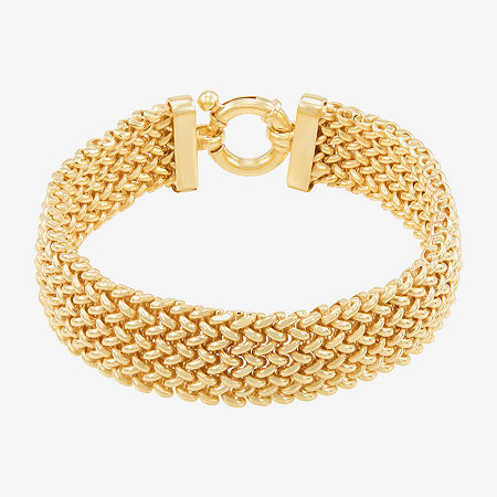 Click here for Made in Italy Womens 14K Gold Over Silver Semisoli... prices