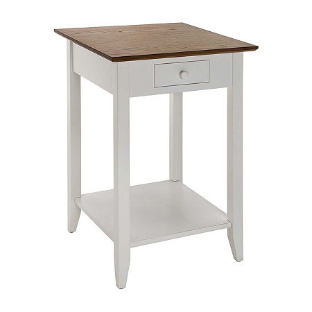 Click here for American Heritage 1-Drawer End Table  One Size  Br... prices