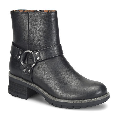 Click here for BOC by Born Womens Shai Block Heel Motorcycle Boot... prices