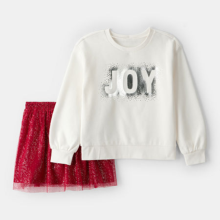 Click here for Carters Holiday Joy Little & Big Kid Girls 2-pc. S... prices