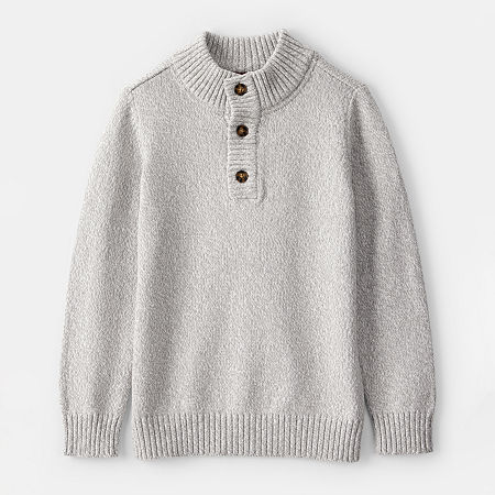 Click here for Carters Little & Big Kid Boys Mock Neck Long Sleev... prices
