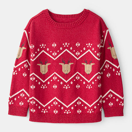 Click here for Carters Little & Big Kid Boys Holiday Round Neck L... prices