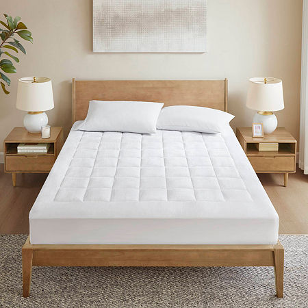 Madison Park Cloud Soft Plush Waterproof Mattress Pads