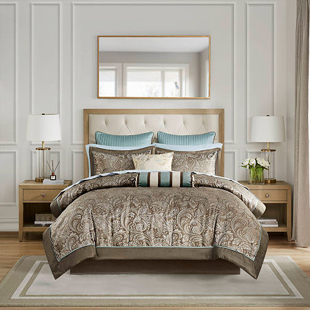 Click here for Madison Park Adeline 12-Pc. Comforter Set  Califor... prices