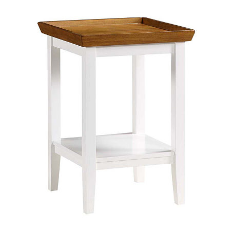 Click here for Ledgewood End Table  One Size  White prices