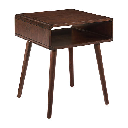 Click here for Napa End Table with Shelf  One Size  Brown prices