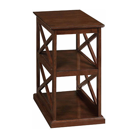 Convenience Concepts 14 Rubber wood Coventry Chairside End Table - Espresso