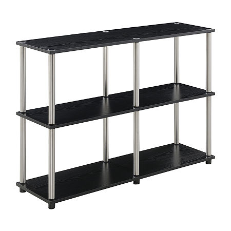 Click here for Designs2Go No Tools Console Table with Shelves  On... prices