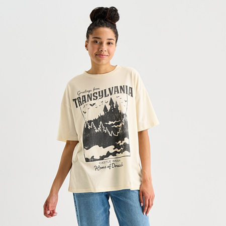 Click here for New World Greetings From Transylvania Oversized Te... prices