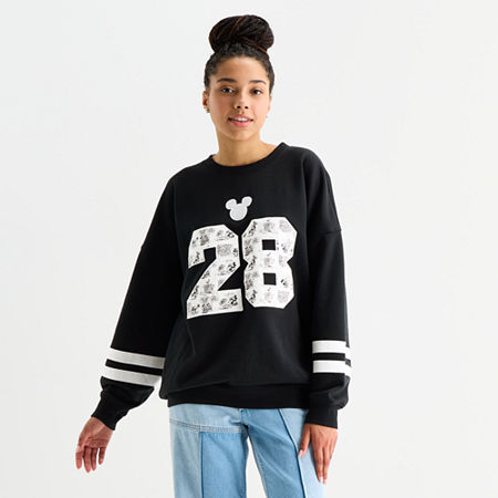 Click here for Womens Juniors Crew Neck Long Sleeve Mickey and Fr... prices