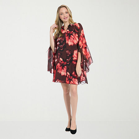 Click here for London Times Womens Long Sleeve Shift Dress  X-lar... prices