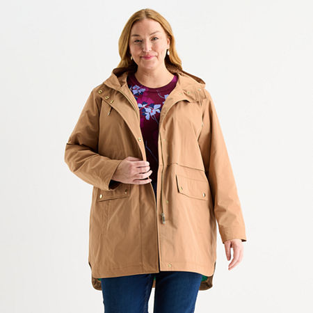 Click here for Liz Claiborne Womens Plus Midweight Anorak  2x  Be... prices