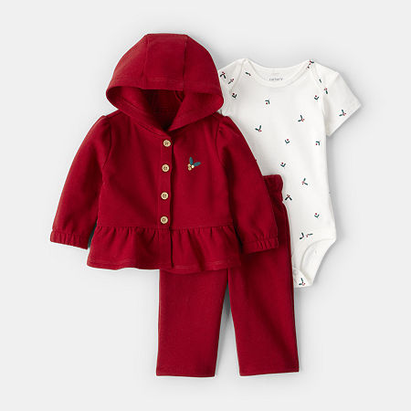 Click here for Carters Baby Girls 3-pc. Legging Set  18 Months  R... prices