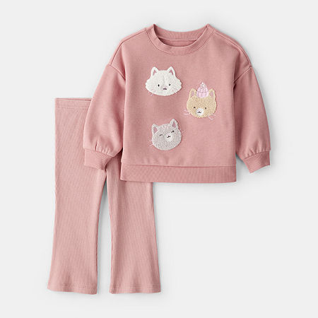 Click here for Carters Baby Girls 2-pc. Legging Set  9 Months  Pi... prices