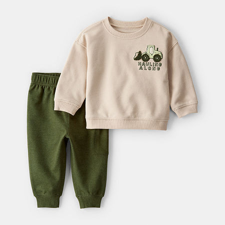 Click here for Carters Baby Boys 2-Piece Construction Long-Sleeve... prices