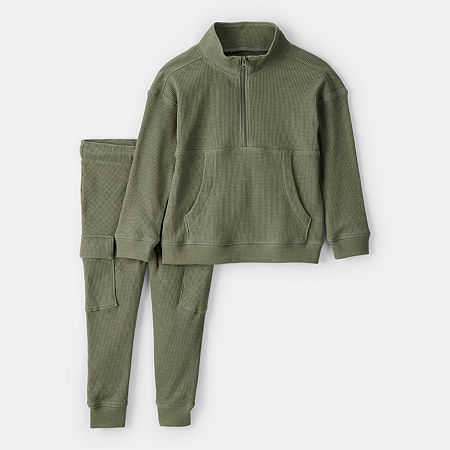 Click here for Carters Toddler Boys 2-pc. Pant Set  4t  Green prices