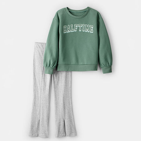 Click here for Carters Little & Big Kid Girls 2-pc. Pant Set  6-6... prices