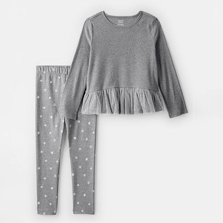 Click here for Carters Little & Big Kid Girls 2-pc. Pant Set  6-6... prices