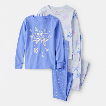 Click here for Carters Little & Big Kid Girls Rib Round Neck Long... prices