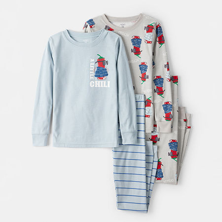 Click here for Carters Little & Big Kid Boys Rib Round Neck Long... prices