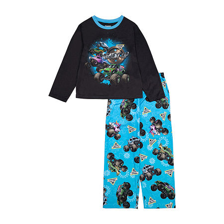 Click here for Big Kid Boys Monster Jam Crew Neck Long Sleeve 2-p... prices