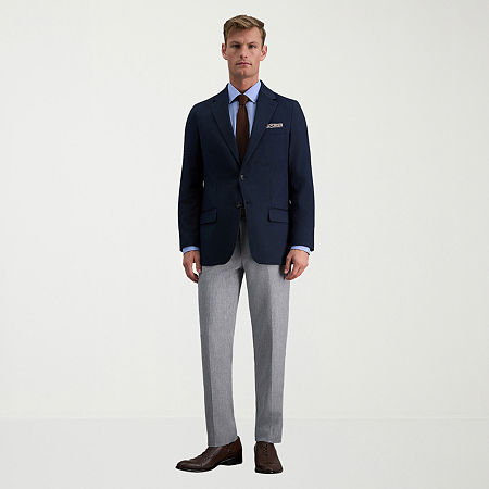 Click here for Haggar Premium Comfort Melange Broken Twill Mens S... prices