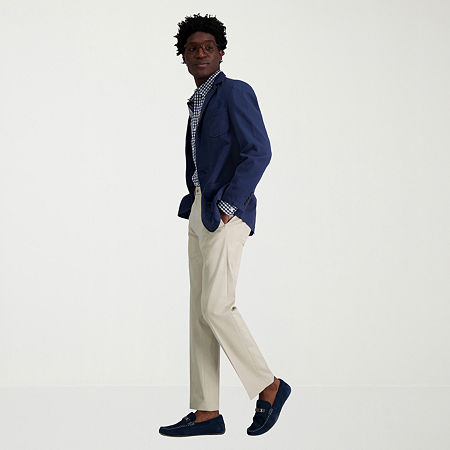 Click here for Haggar Mens Premium No Iron Khaki Straight-Fit Str... prices