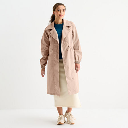 Click here for Xersion Womens Heavyweight Woven Trench Coat  Medi... prices