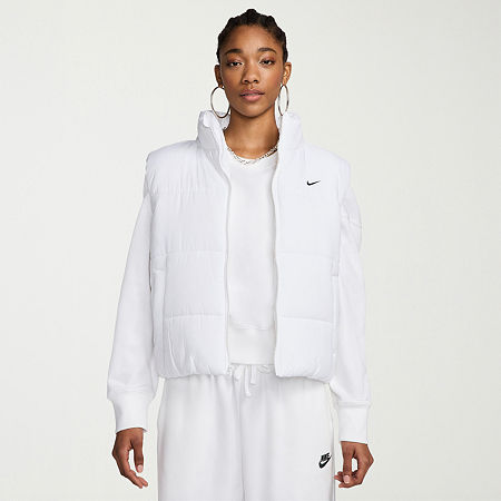 Nike Womens Water Resistant Heavyweight Puffer Vest  X-large  White