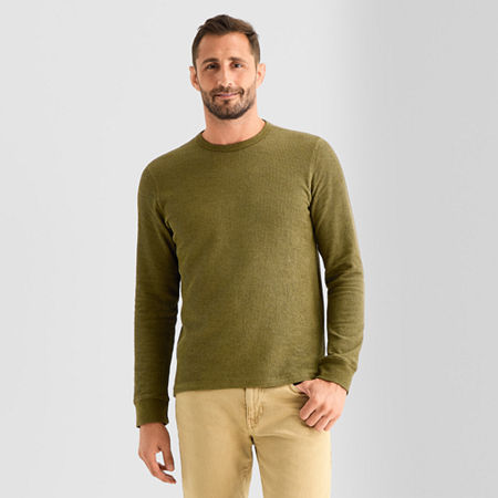 Click here for mutual weave Mens Crew Neck Long Sleeve T-Shirt  X... prices