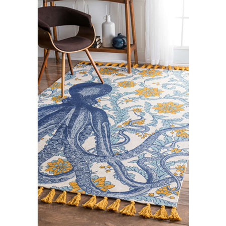 nuLoom Thomas Paul Printed TATP03A 5 x 8 Area Rug - Multi