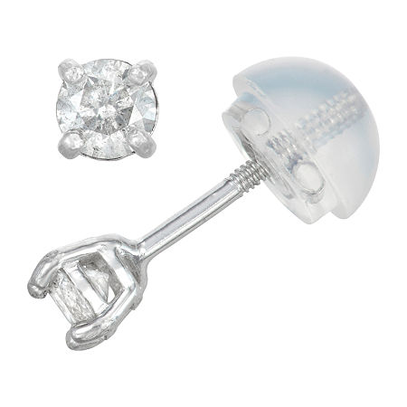 Click here for 1/4 CT. T.W. Natural White Diamond 14K White Gold... prices