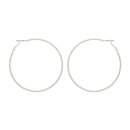 Click here for Mixit Womens 70mm Hypoallergenic Hoop Earrings  On... prices